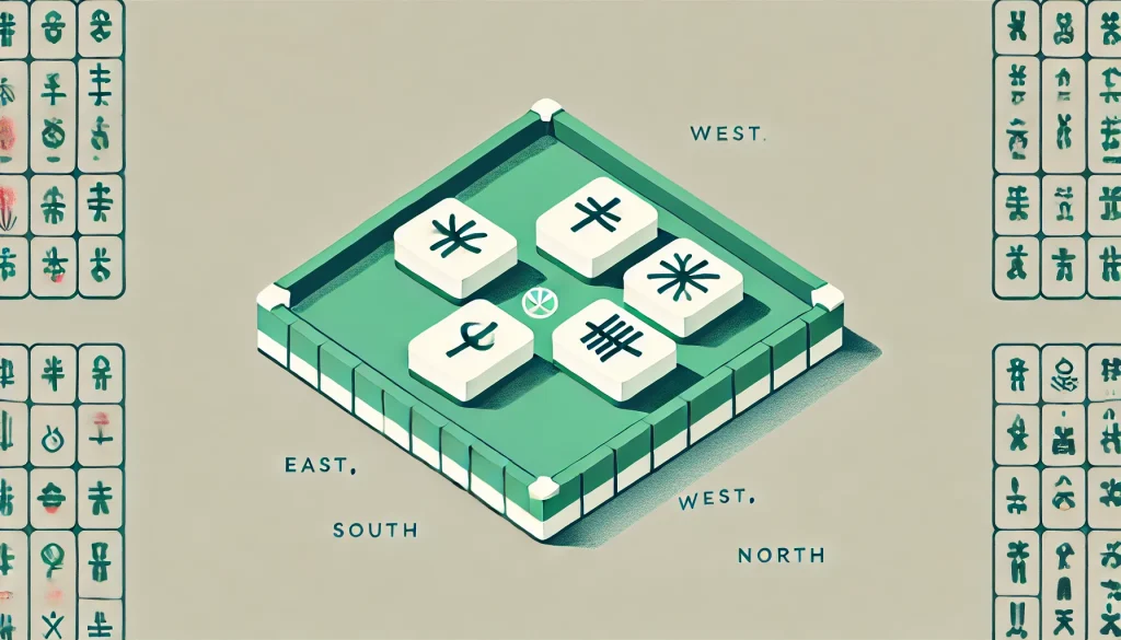 【麻雀】東西南北を揃えるとどうなる？使い方や国士無双との関係も解説