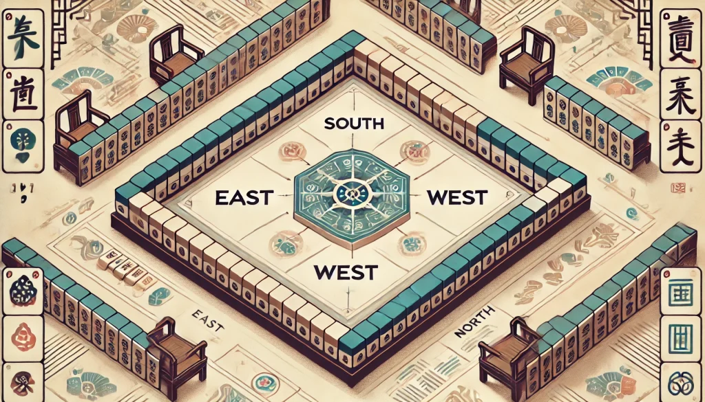 【麻雀】東西南北が現実と逆な理由とは？席の意味や役一覧も解説